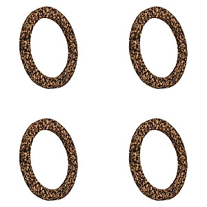 RAParts (4) Fuel Bowl Gaskets Fits Massey Ferguson TO35 50 TE20 TO20 TO30 F40 180060M1