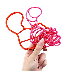 Cookie Cutter by 3DForme,For Cheshire Cat Baking Cake Fondant Frame Mold for Buscuit, Set 2 Piece Made in Ukraine