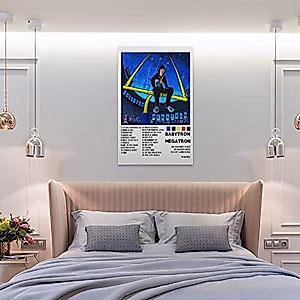 Fotuven Music Megatron Poster R-timer Babytron Poster Decorative Painting Canvas Wall Art Living Room Posters Bedroom Painting 12x18inch(30x45cm)
