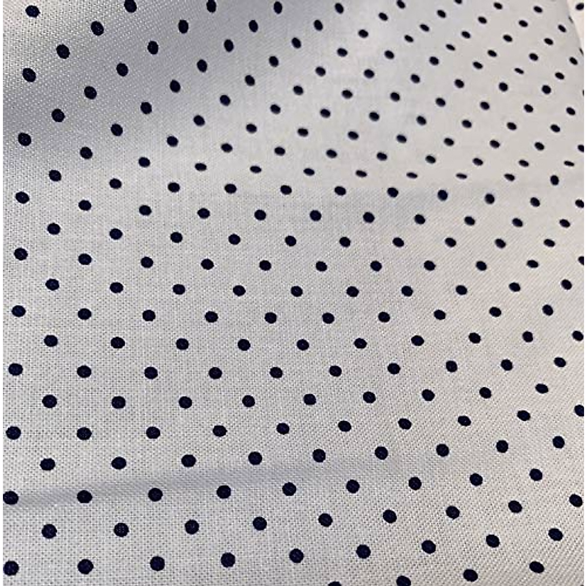 Black Swiss Polka Dot On White - Riley Blake 100% Cotton Fabric