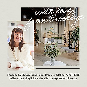 Apotheke 2-Wick Scented Candles for Home, White Vetiver - 13 oz Long-Lasting Soy Wax Jar Candle, 60-70 Hours Burn Time - Notes of Cashmere, Eucalyptus, Lilac, Sandalwood & White Cedar