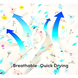 Arumary Cotton Baby, Kid and Women Handkerchief (White Baby)