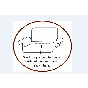 Home Sweet, Deluxe Plush, Quilted Furniture Sofa Slipcover Protectors Love Seat (Taupe, Love Seat)