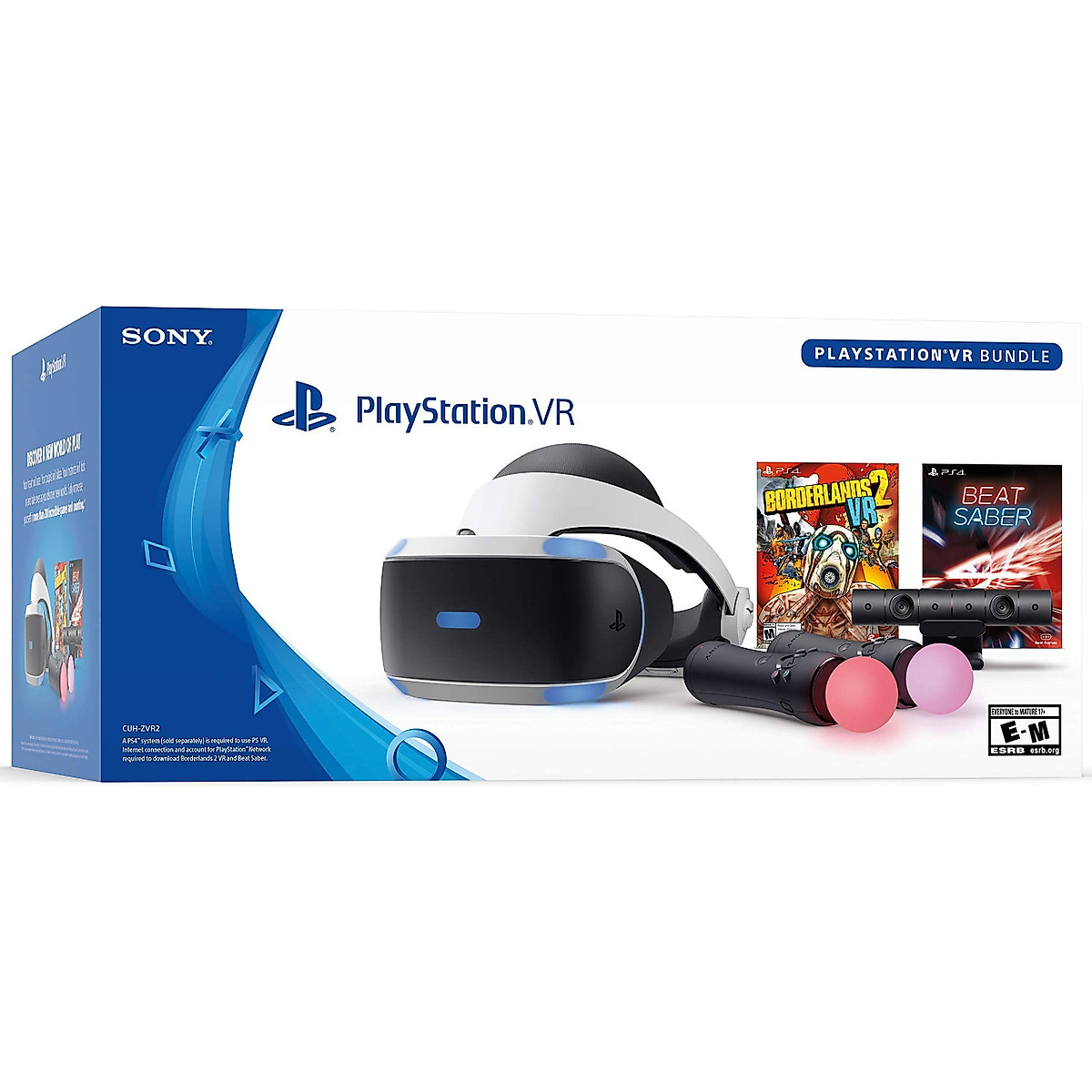 PlayStation VR - Borderlands 2 and Beat Saber Bundle (Renewed)