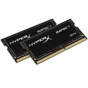 Kingston HyperX Impact Gaming Laptop Ram 64GB 2933MHz DDR4 CL17 SODIMM (Kit of 2) Laptop Memory for XPS 9500 XPS 9700 Area-51m R2 New Precision 15" 5550 New Precision 17" 5750 ASUS ROG Strix Scar 15