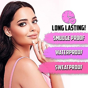 Eyebrow Stamp Stencil Kit, Brow Stamp Kit, Waterproof Eye Brow Stamping Kit, Easy To Use Eyebrow Kit, Brow Stencils and Stamp Kit, Eyebrow Stencil Kit