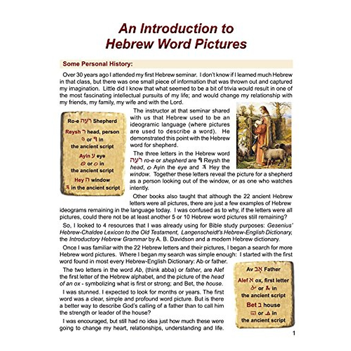 Hebrew Word Pictures: How Does the Hebrew Alphabet Reveal Prophetic Truths?