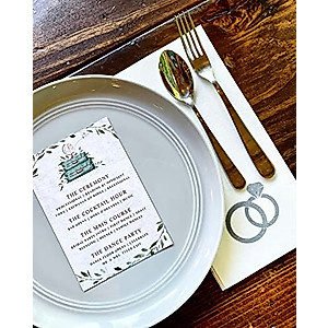 FirePrime Disposable Dinner Napkins, Guest Towels - Linen-Feel, Cloth-Like, Paper Hand Napkins, Soft, Absorbent, Thick Towels for Kitchen, Bathroom, Parties, Holidays, Dinners or Events (Wedding)