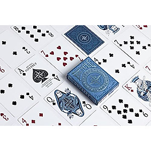 Bicycle Odyssey Playing Cards, Blue