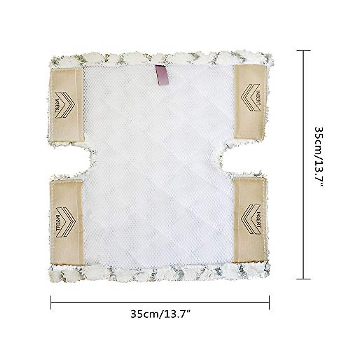 2-Pack Replacement Steaming Mop Pads for Shark Lift-Away Pro Steam Pocket Mop & Genius Steam Pocket Mop Series|Compare to Shark Part XTP184