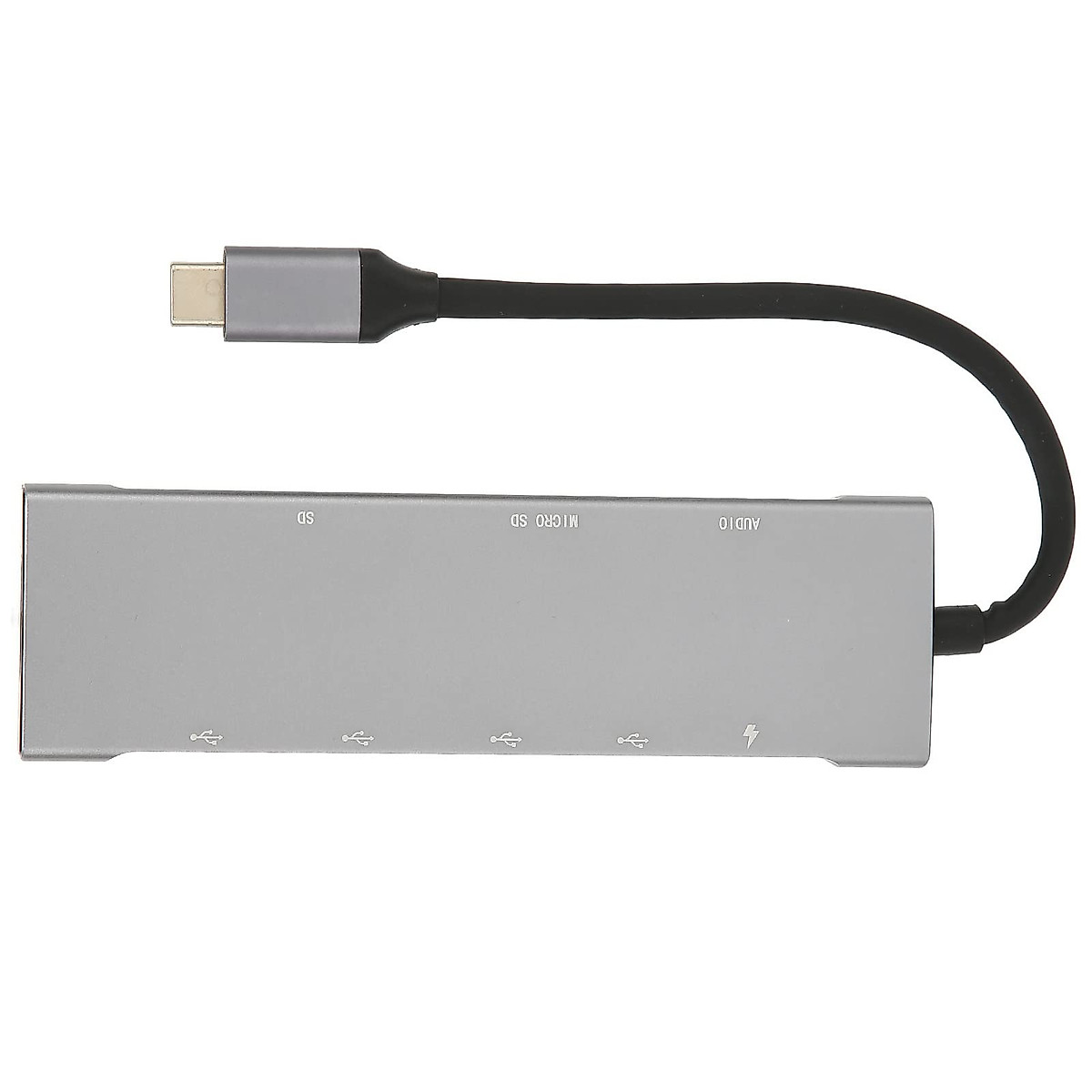 USB Charging Hub, Powerful Docking Station 5Gbps Data Transmission Read TF Card Plug and Play for Laptop for Projector for Computer