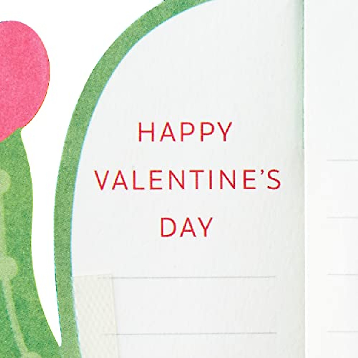 Hallmark Paper Wonder Pop Up Valentines Day Card (Cactus)