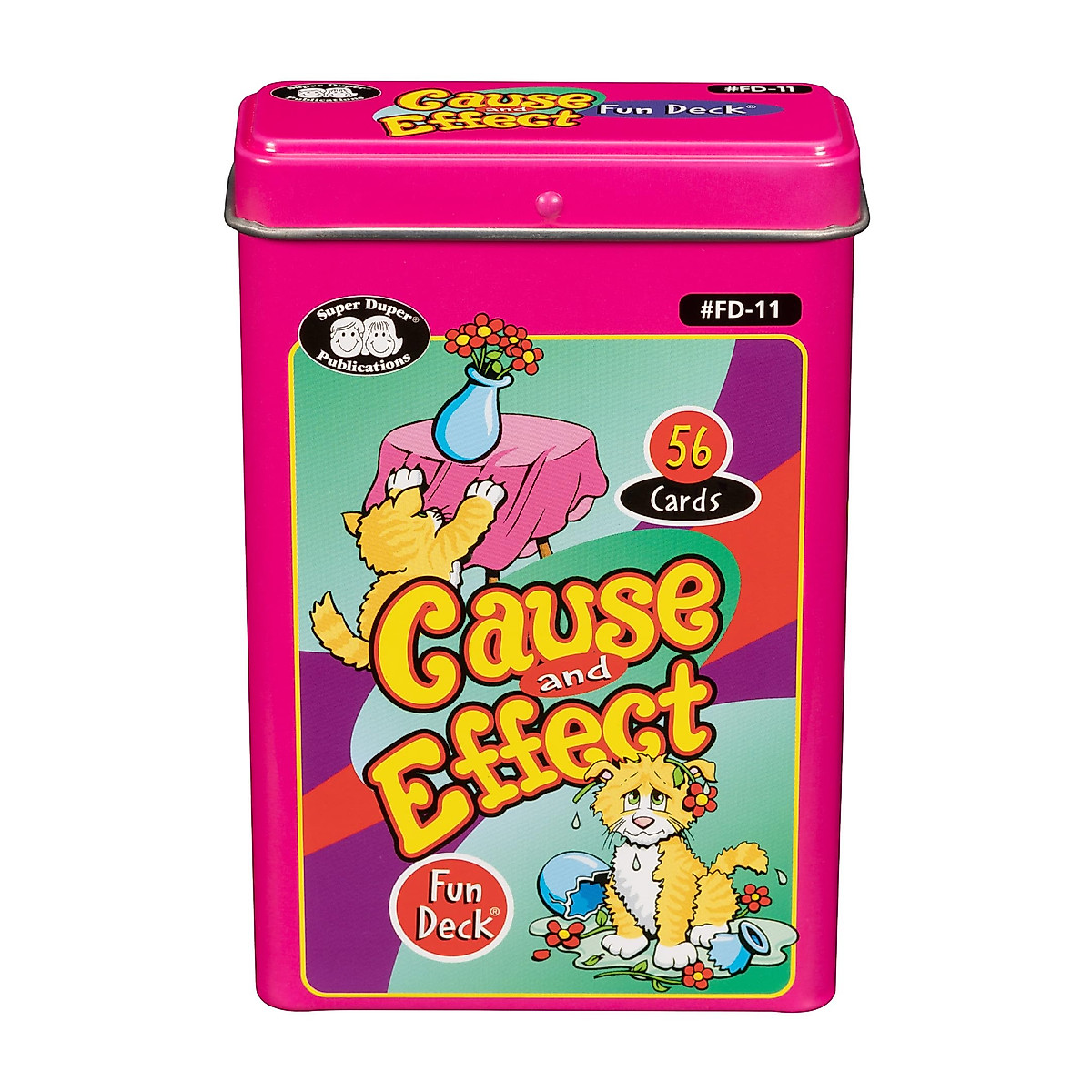 Super Duper Publications | Cause and Effect Fun Deck | Predicting Outcomes Flash Cards | Educational Learning Materials for Children