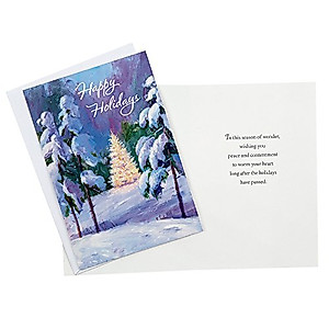 Image Arts Boxed Christmas Cards Assortment, Home for the Holidays (4 Designs, 24 Cards with Envelopes)