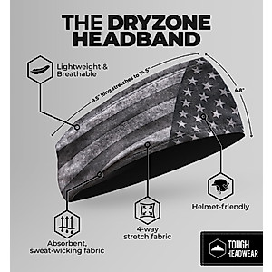 Sports Headbands for Men and Women by Mens - Athletic Sweatbands for Cycling, Football, Working Out and Performance