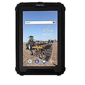 Ultra Rugged Android Enterprise Tablet PC with Barcode Scanner, 8-inch / IP67 Waterproof/with Zebra 1D Laser Scan Engine/GPS, for Warehouse Management