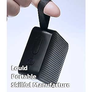 MSELTOS Fireplace Crackling Sound Maker, 2 in 1 Realistic Rechargeable Fire Crackling Sound Machine for Gas & Electric Fireplace, Fire Crackler Sound System, 3H Timer, 16 Levels of Volume (Black)