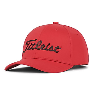 Titleist Junior Performance Ball Marker Hat, Red/Black
