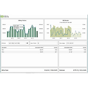Eyedro Business 3-Phase Solar & Energy Monitor - View Your High Resolution Energy Usage in a Variety of ways via My.Eyedro.com (No Fee) - Energy Costs in Real Time - EYEDRO5-BEW (Ethernet/WIFI)