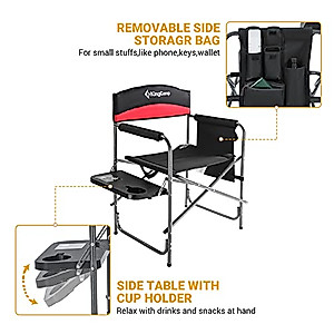 KingCamp KC2009 USVC5, OVERSIEZD, Black/RED-2 Pack