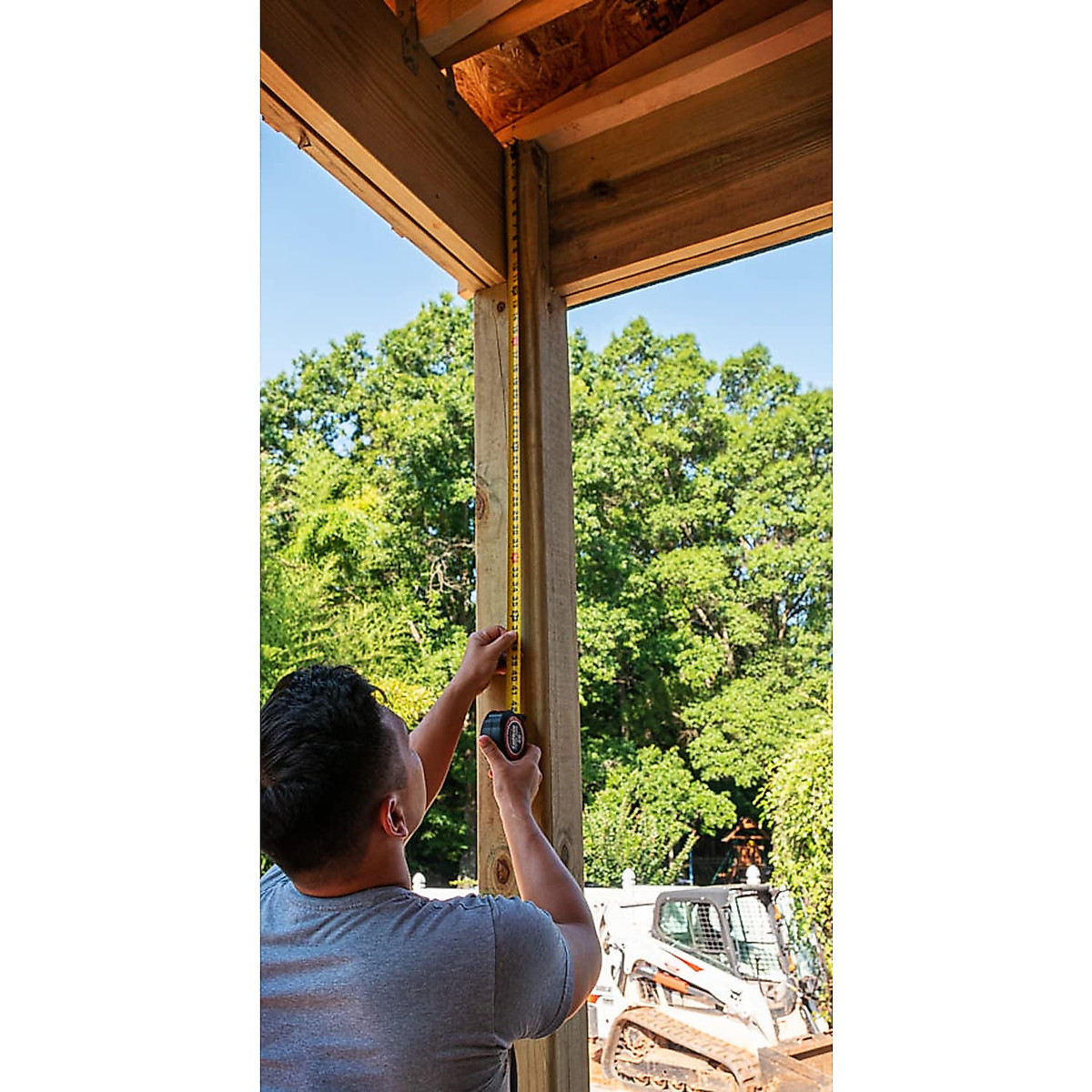 Lufkin 1-3/16 x 25' Command Control Series Yellow Clad Engineers Tape Measure - L1025CD-02