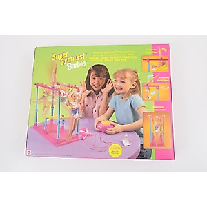 Super Gymnast Barbie Doll with Wired Remote Control 1999 From Mattel