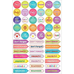 Student Planner Stickers (Set of 575 Stickers)