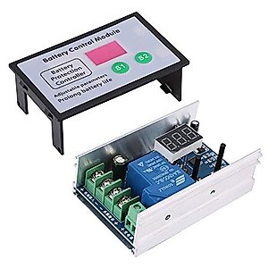 Under Voltage Controller, 10V-60V 30A Battery Charging Controller Undervoltage Control Protection Module Regulator Low Voltage Cut Off Switch