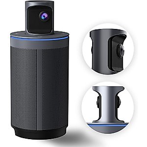 NexiGo Meeting 360 (Gen 2), 8K Captured AI-Powered Framing & Speaker Tracking, Plug & Play, 1080p HD 360-Degree Smart Video Conference Camera, 8 Noise-Cancelling Microphones