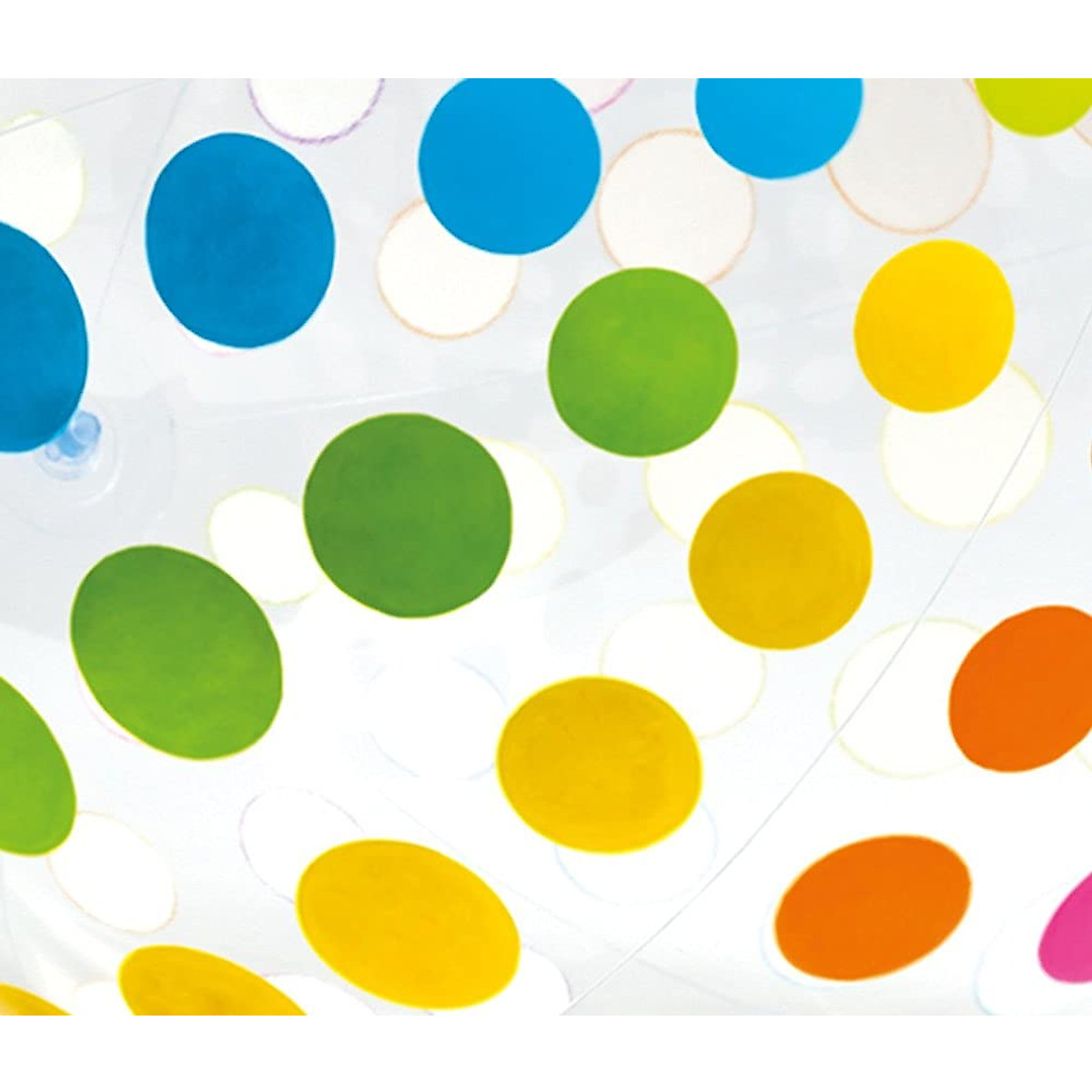 Intex Jumbo Inflatable Glossy Big Polka-Dot Colorful Giant Beach Ball (16 Pack)
