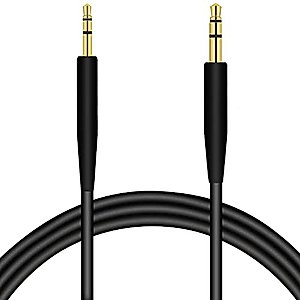 UWOXX Bose Replacement Cable, Replacement Audio Cable Cord Compatible with Bose SoundTrue Soundlink Bose Quietcomfort 25 QC25 QC35 QC35II QC45 NC700 On-Ear 2 OE2 OE2i Headphones (No Mic)