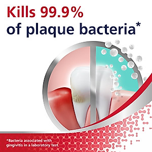 Parodontax Active Gum Health Mouthwash, Antiplaque and Antigingivitis Gum Mouthwash, Clear Mint, 16.9 Fl Oz x 3