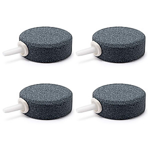 Wenshall 1.6 Inch Air Stone, Aquarium Air Stone, Air Stone for Fish Tank and Hydroponics Air Pump