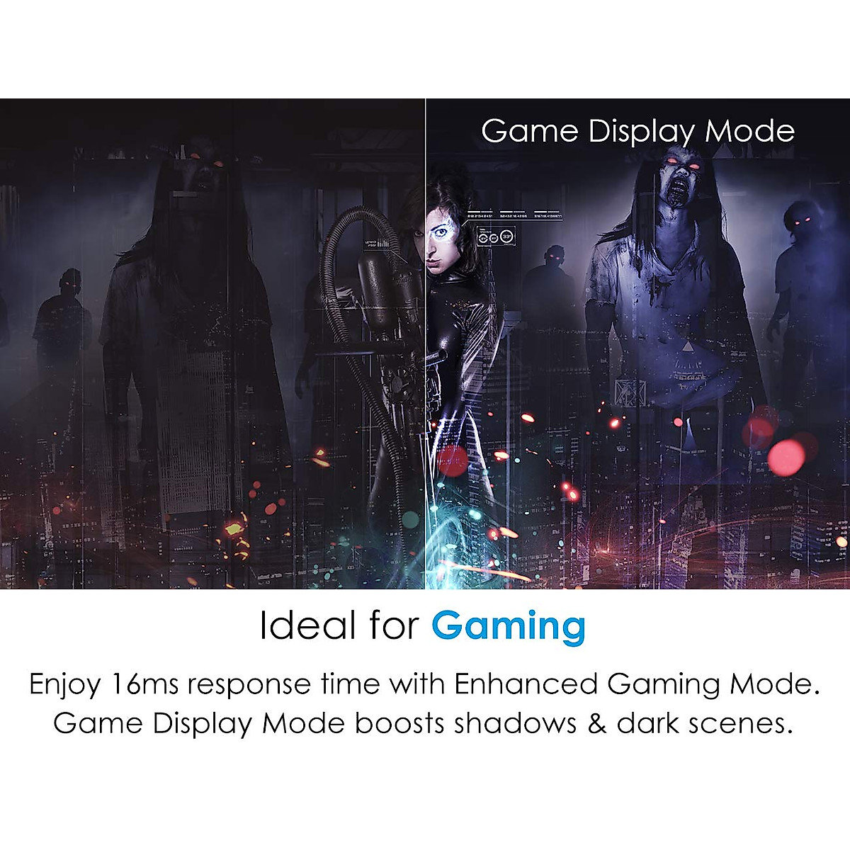 Optoma UHD30 True 4K UHD Gaming Projector | 16ms Response Time with Enhanced Gaming Mode | Lowest Input Lag on 4K Projector | 240Hz Refresh Rate | HDR10 & HLG