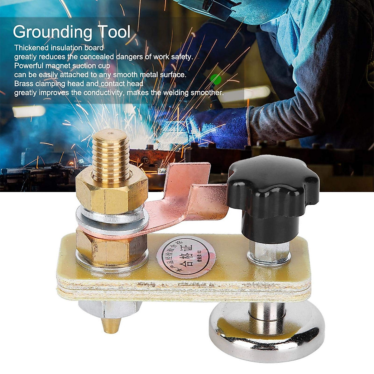 Welding Ground Connector Welding Soldering Grounding Connector Tool for Welders for Linking