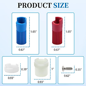 97479 Faucet Stem Extension Kit Compatible with Moen Monticello Widespread Bathroom Sink Faucet Part, Bathroom Faucet Cartridge Replacement Parts for Moen Stem Extension