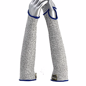Cut Resistant Sleeves, Level 5 Protection, Slash Resistant Arm Sleeves, 14" Long, Sold By Pair (2Piece)