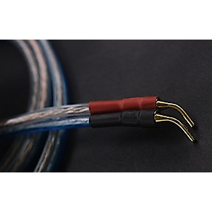 KK ZB-SB 1pair Set(4banana&4pin) HiFi OFC Speaker Wire, Banana Plug to Pin Type Plug, 1.5M(4.92ft)/3M(9.84ft)/5M(16ft)/7M(22.9ft), KK ZB-SB (1.5M(4.92ft))