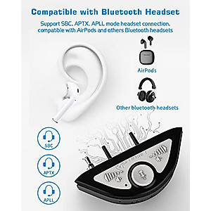 OLCLSS Bluetooth Headset Adapter for Xbox Controller, Xbox One Headset Adapter, Xbox Mic Adapter for Xbox One/One S/X/Elite 1/ Elite2/ Series S/X Controller