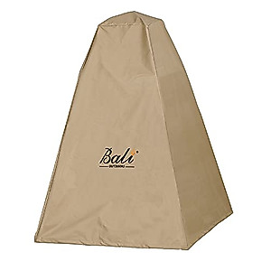 Fire Pit Cover BALI OUTDOORS Chiminea Waterproof Cover Wood Burning Fire Pit Heavy Duty Cover Patio Fireplace Cover Fire Column Cover with PVC Coating