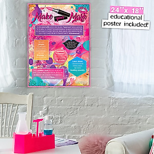 Just My Style You*niverse Lava Lip Gloss Lab, At-Home STEM Kits For Kids Age 6 And Up, Makeup Kits, DIY, Activities for Birthday Parties, Sleepovers