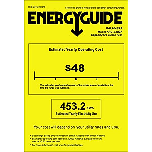 Kalamera 73 Bottle Compressor Wine Cooler Dual Zone with Touch Control