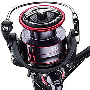 Daiwa FGLT3000DC Fuego LT Spinning Reel with 6+1 5.3:1 FGLT3000DC, Black