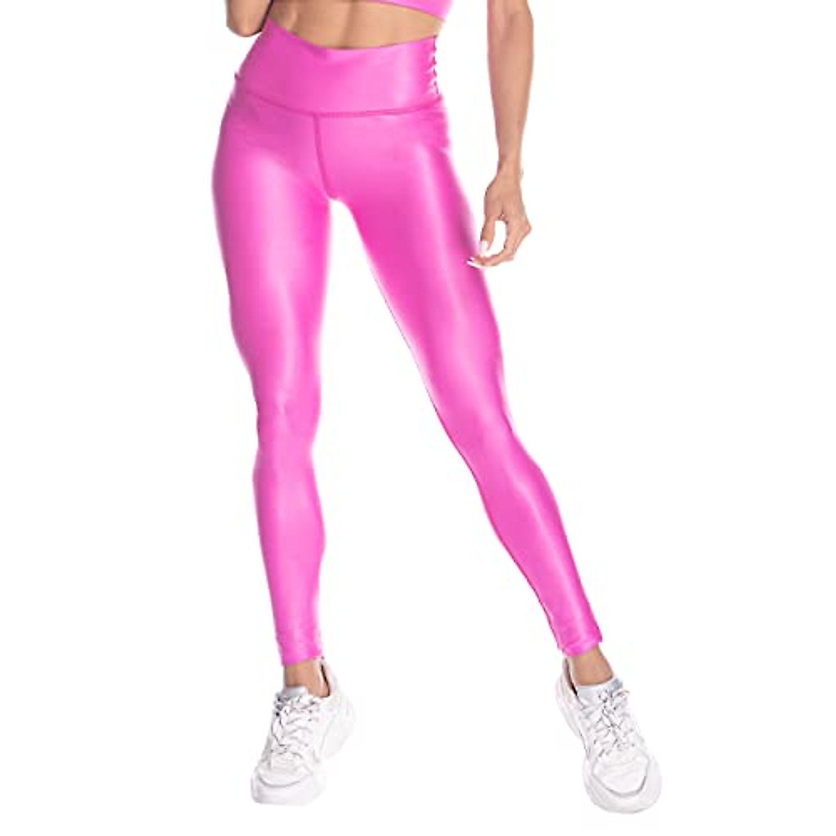A4U Active Wear Compression Leggings Pants for Women A4U (Hot Pink)