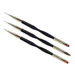 FRCOLOR Pinceles Para Uñas Acrilicas Pinceles Para Acrilico Uñas Manicure Tools Professional Nail Painting Tools Nail Art Tools Manicure Art Brush Nail Art Supplies Gel 6 Pcs