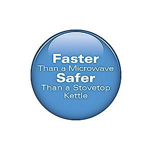 Hamilton Beach Electric Tea Kettle, Water Boiler & Heater, 1.7 L, Cordless, Auto-Shutoff & Boil-Dry Protection, Black (41010)