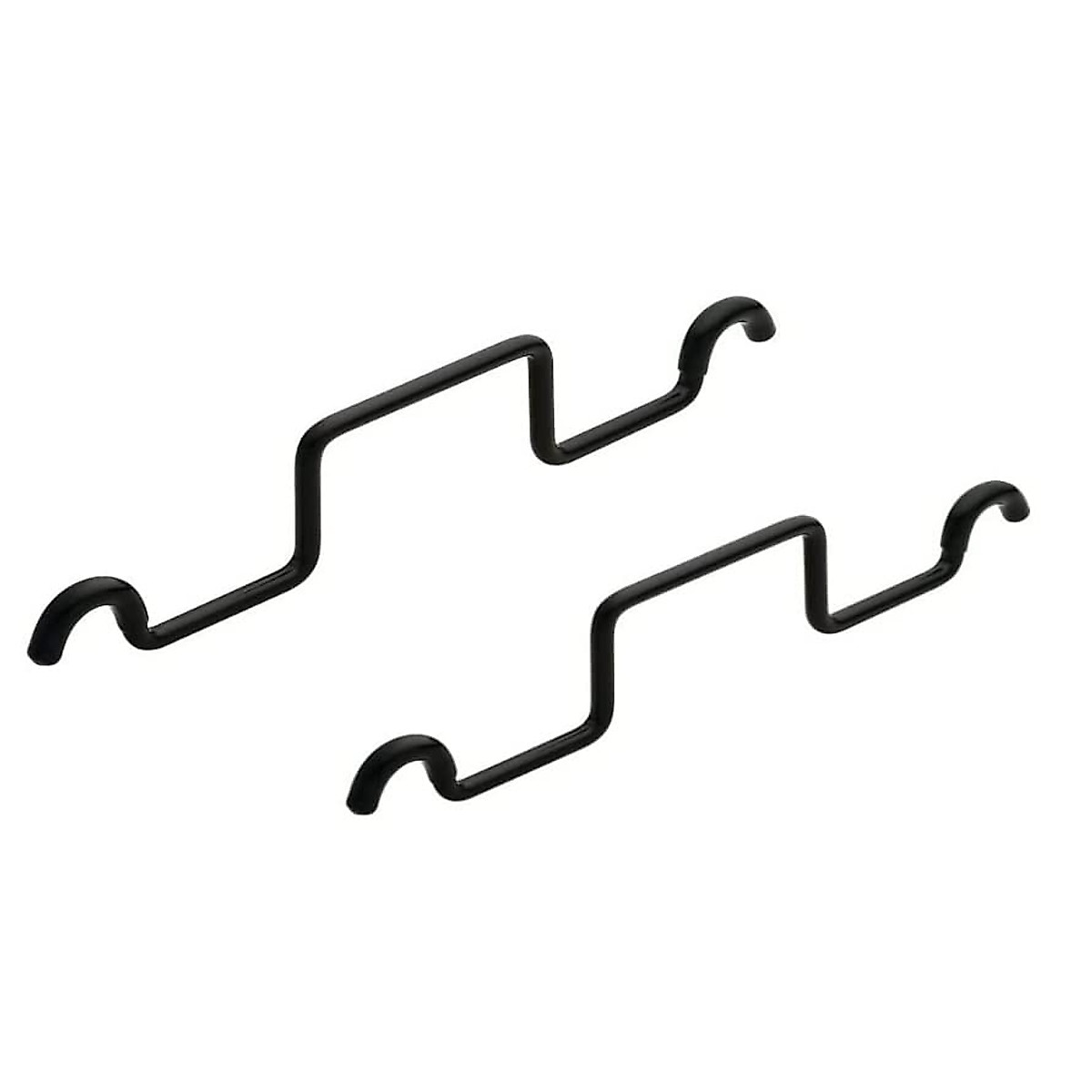 Set of 2 TAG Hardware Hamper Replacement Steel Handles Black Without bags