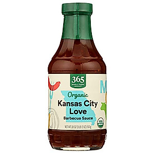 365 by Whole Foods Market, BBQ Sauce Kansas City Organic, 18 Ounce
