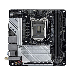 ASROCK Z590M-ITX/AX LGA1200/ Intel Z590/ DDR4/ SATA3&USB3.2/ M.2/ WiFi&Bluetooth/Mini-ITX Motherboard