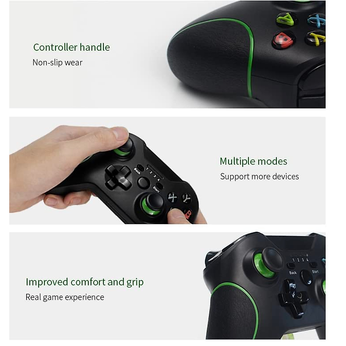 Data Frog 2.4GHz Wireless Gamepad Joystick Control For Xbox One Controller For PC/PS3/Smart Phone Android/Steam Controller